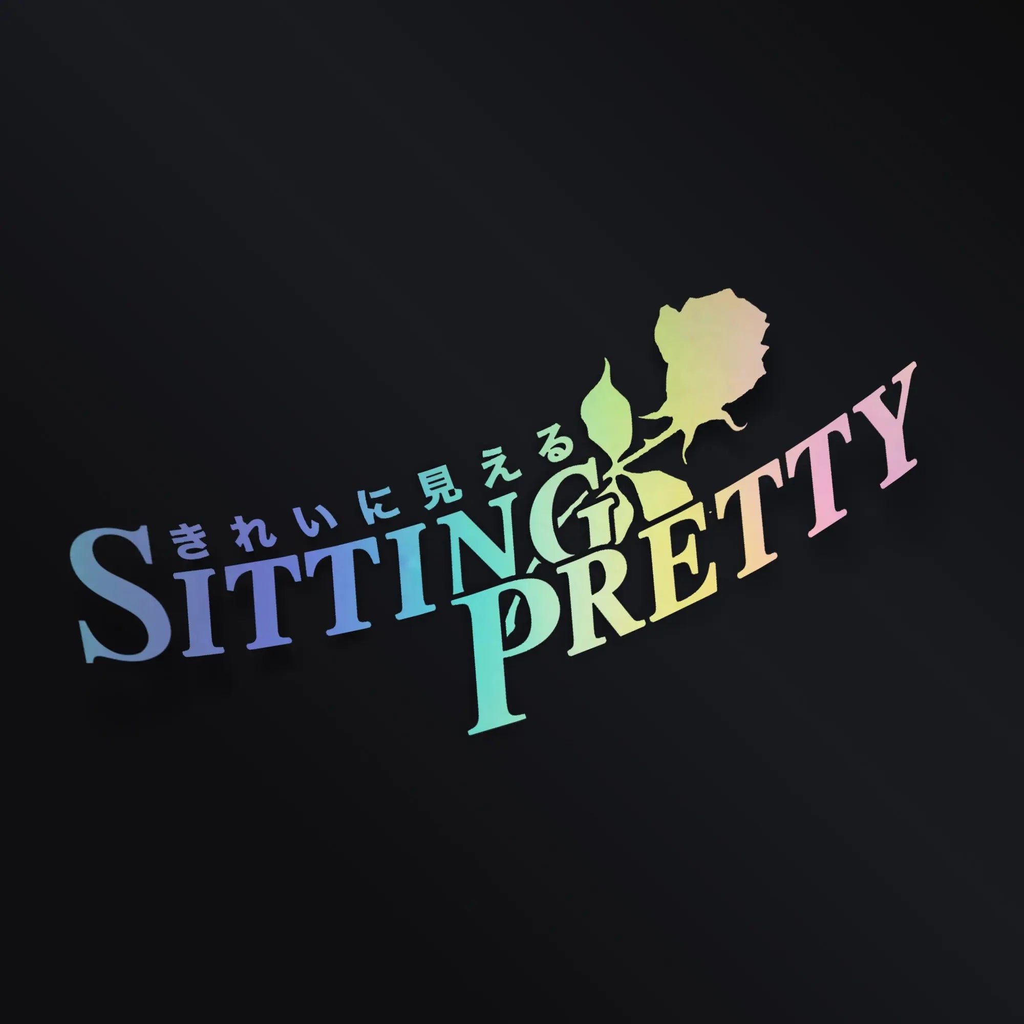 SITTING PRETTY STICKER – Merakii Garage